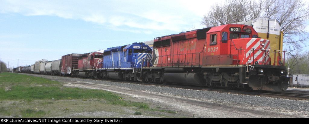 CP 6021, CEFX 3168 and CP 5965